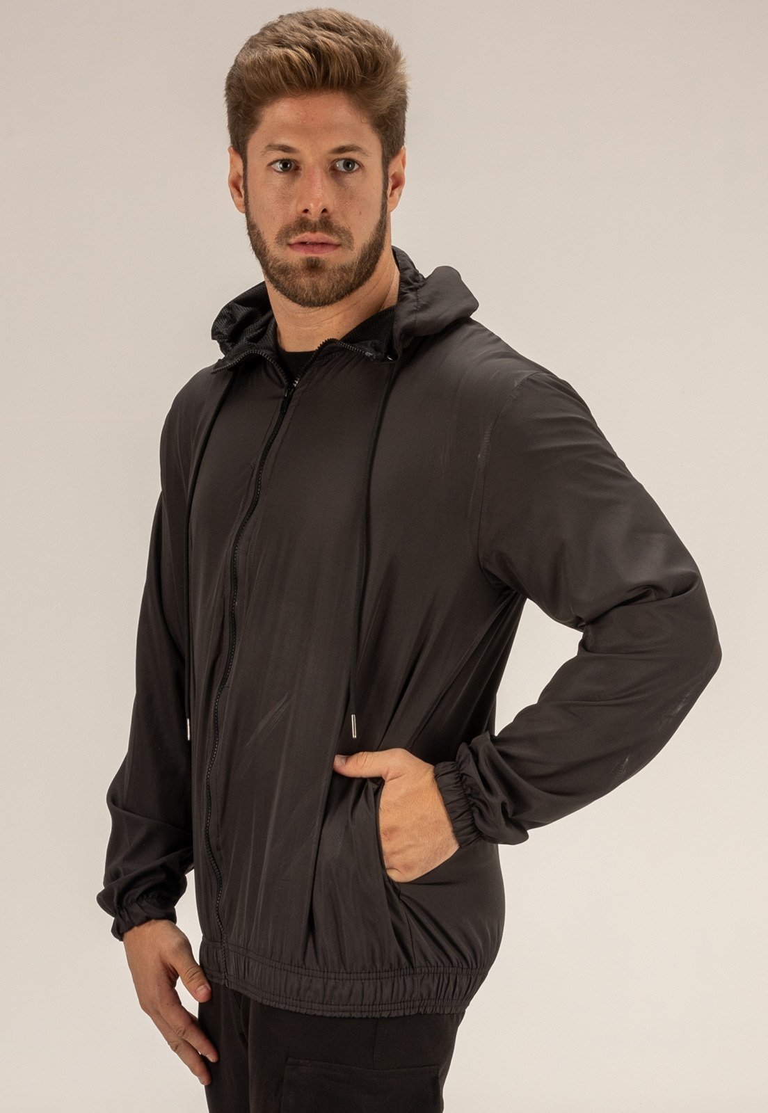 Jaqueta Corta vento Masculina Premium Para Corrida Esporte – Shopping ...